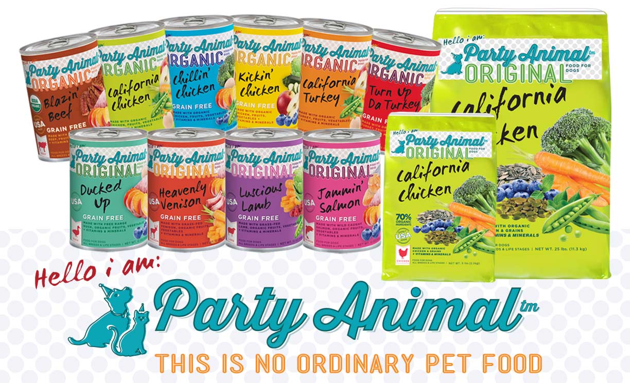 Party Animal Pet Food | Organic and Original