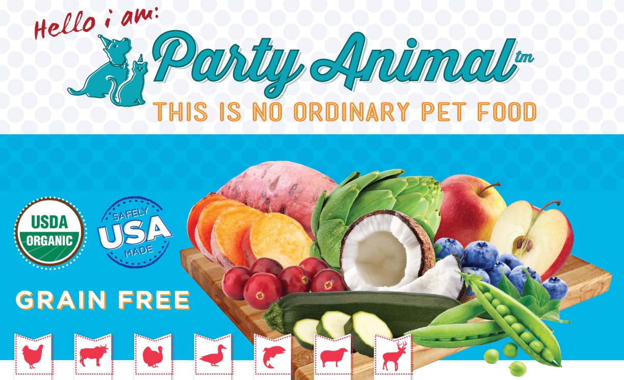 Party Animal Pet Food | Organic and Original